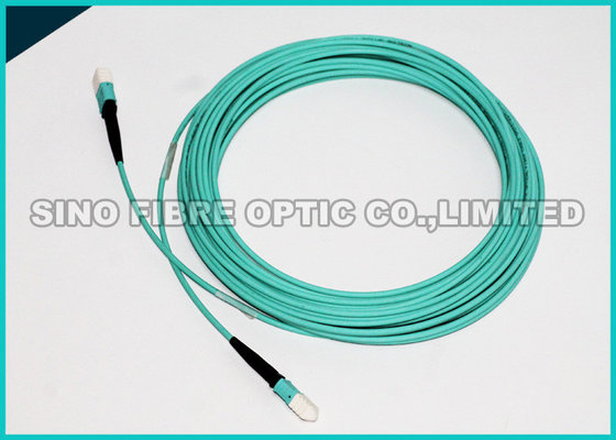 MTP - MTP Fiber Optic Cables PVC Jacket Material PC Flat Connector Polish