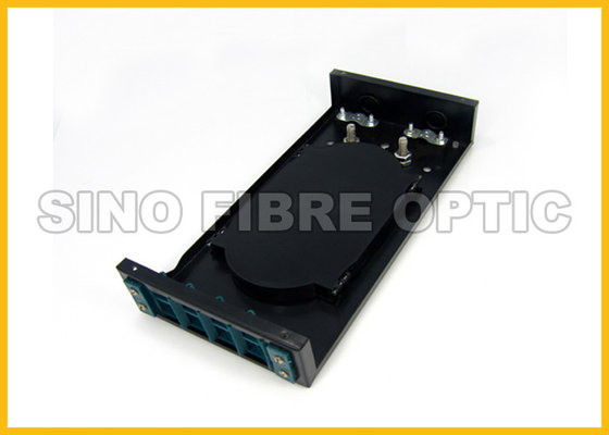 Indoor ST Simplex Fiber Optic Termination Box Metal Housing 330x183x70 mm