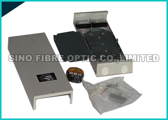 Pole Mounted Fiber Optic Termination Box 24A , 24 Ports ST Rack Mount Patch Panel