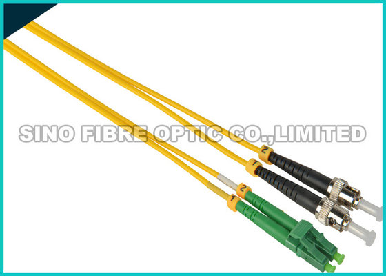 Simplex ST To LC Fiber Patch Cable Singlemode 900 Micron Tight Buffered