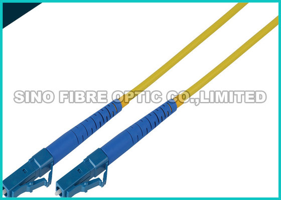 ST - ST Fiber Optic Patch Cables , Aqua PVC Sheath Fiber Jumper Cables