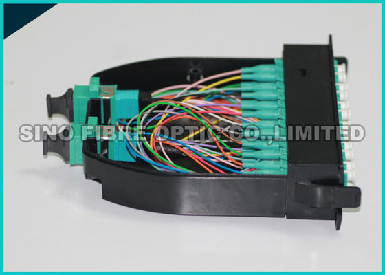 High Density MTP  - LC Fiber Optic Cassette Multimode 12 Array OM3 - 300 Assembly