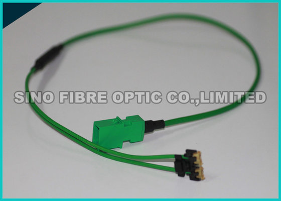 3.0mm Bare Ribbon Fiber Optic Assembly 48F Multimode OM3 Fiber Optic Cable MTP - MXC Plug