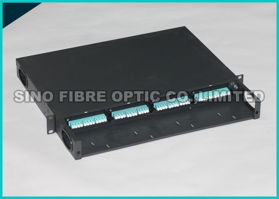 Single Mode OS2 Fiber Optic Assembly 144 Cores 19'' 1U Fiber Patch Panel