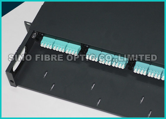 Single Mode OS2 Fiber Optic Assembly 144 Cores 19'' 1U Fiber Patch Panel