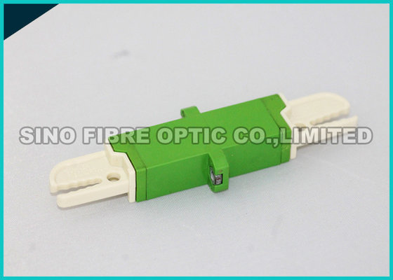 High Precision Alignment Fiber Optic Adapter E2000 APC Green 0.15 dB Insertion Loss