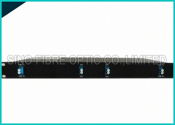 4 Channel Demux Signal Multiplexer  Fiber Optic Splitter For Telecommunication