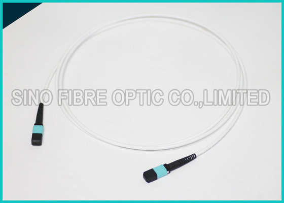 MPO to MPO fiber optic trunk cable Singelmode OFNP 5.0Mm Jacket