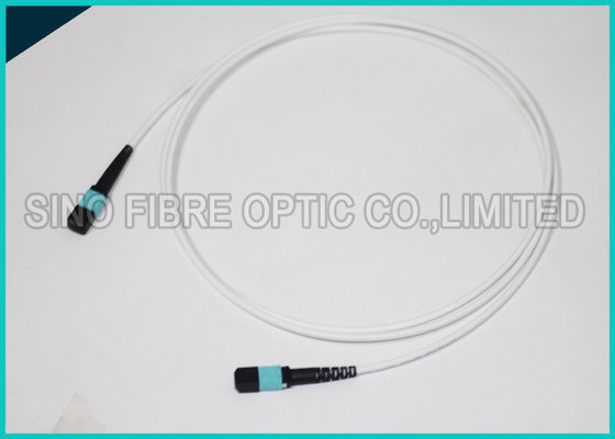 MPO to MPO fiber optic trunk cable Singelmode OFNP 5.0Mm Jacket