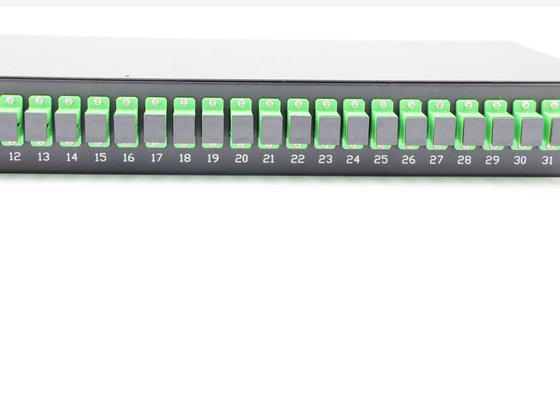 Frame Type Fiber Optic PLC Splitter , Rack - Mountable PLC Splitter Module