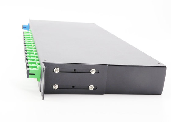 Rack - Mounted Fiber Optical Splitter Small Size 1 * 16 For Metro Networks