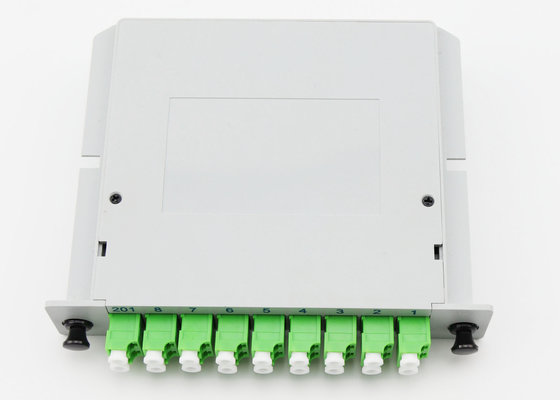 Typical 10.2 DB Fiber Optic PLC Splitter Easy Installation For WAN Networks
