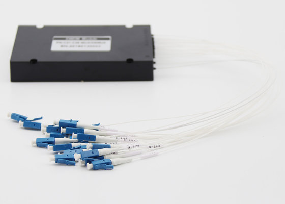High Accurate DWDM Multiplexer Central Wavelength 8 Channels Low Insertion Loss