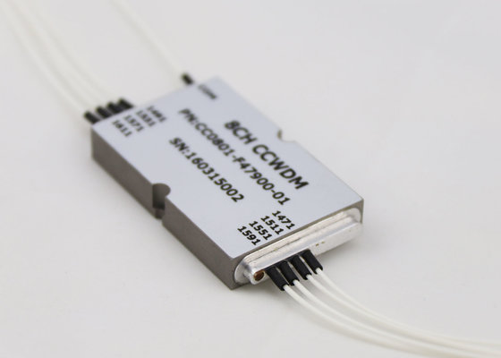 1 x 8 CCWDM  Module Compact Size LC / UPC Connector Type For MUX / DEMUX System