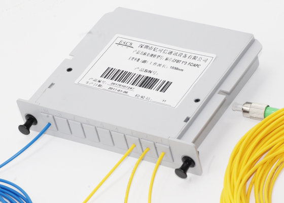 Fiber Optic FBT Splitter FC APC Connector Plug - In Type For FTTX System