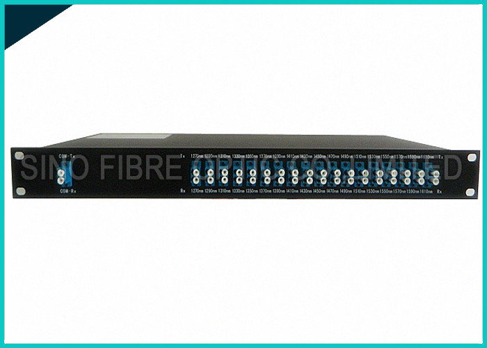 40 Gbps 19 Chassis 18 Channels Fiber Optic CWDM MUX DEMUX Splitter