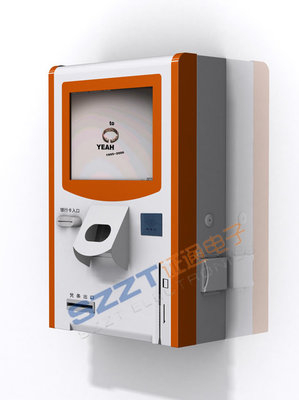 ZT2830-A00 15, 17, 19 inch Touch Screen Financial Banking Wall Mounted Kiosk with Card Reader & PCI EPP