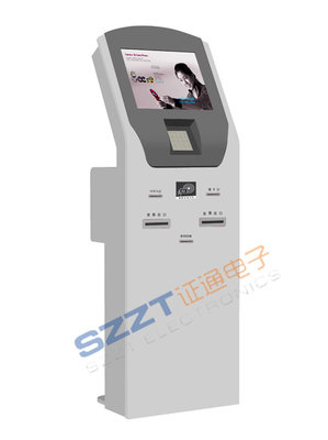 ZT2880-A00 Financial / Banking Lobby Kiosk for Account Inquiry & Transfer