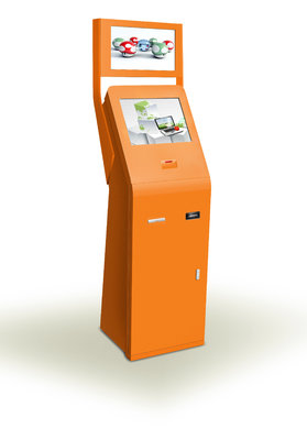 High stability free Standing Bill Payment Lobby Kiosk with touch screen ZT2602