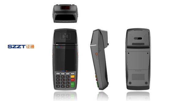 SZZT’s ZT8225 GPRS, CDMA Handheld POS Payment Terminal With Data Security