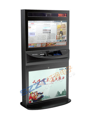 ZT2781 High Safety Payment / Advertising / Digital Signage Kiosk with Card Reader