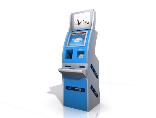 Self Check In Kiosk ZT2223-D00 Lobby Style Airline Check-in Kiosk with Receipt
