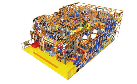 Childrens Indoor Soft Playground Equipment Anti - Static For Amusement Park