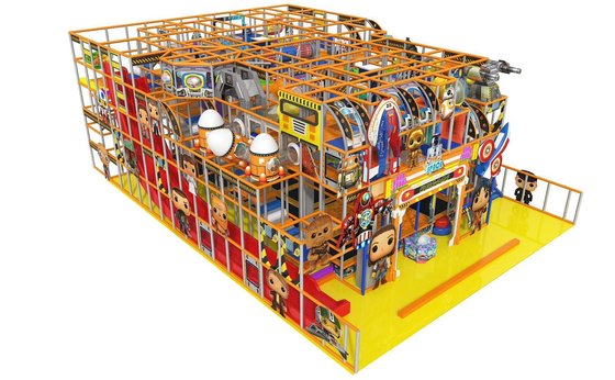Colorful Indoor Play For Preschoolers Large Scale Custom Made Design