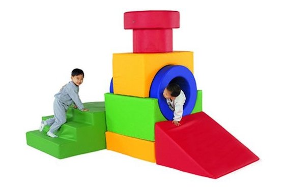 EVA Cover Soft Climber For Baby , 1.5M DM Custom Indoor Playground Equipment