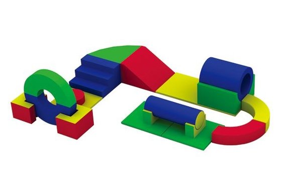 EVA Cover Soft Play Equipment Anti-Crack Custom Made Design For 3 - 15 Years Old