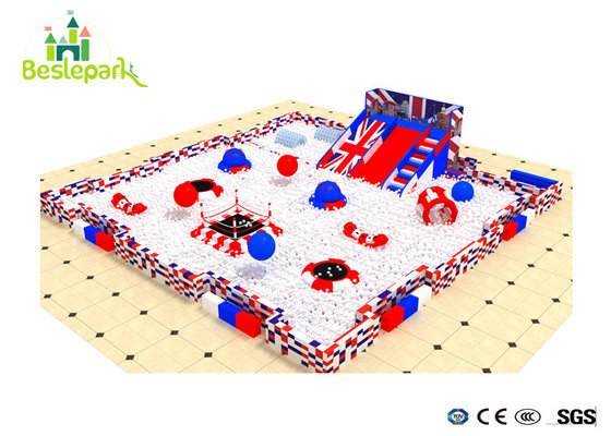Commercial Indoor Children'S Entertainment Center With Big Ball Pool