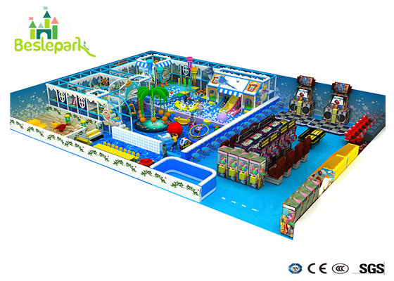 Kindergarten Children Indoor Park Large Scale Skid Resistant TUV Certification
