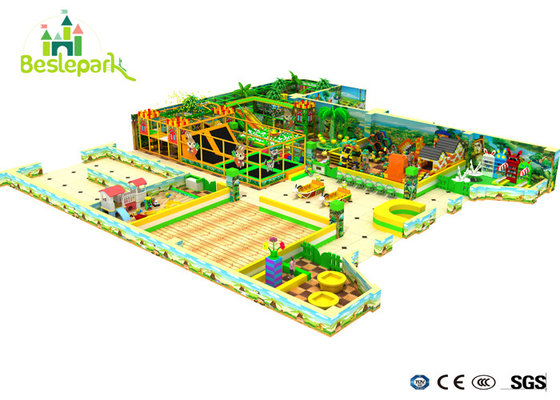 Jungle Theme Playground Kids Toys Large Scale Custom Made For Supermarket