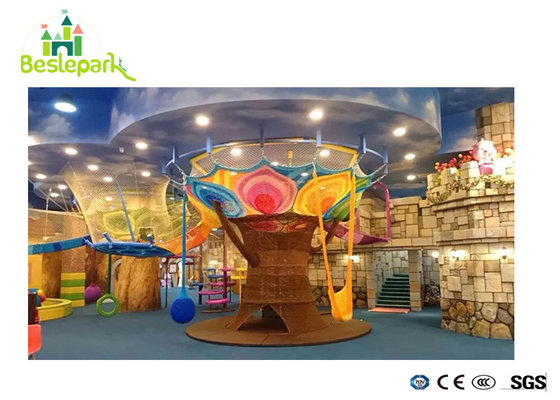 Simple Structure Large Indoor Playground For Toddlers ROHS Certification