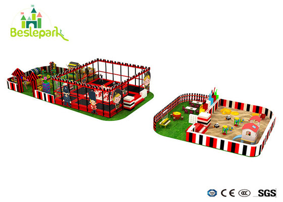 Commercial Centre Kids Indoor Playground Anti - Static Colorful Theme