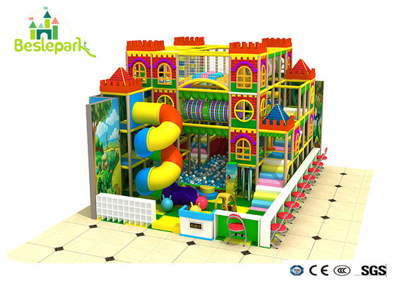 Kindergarten Kids Indoor Playground Anti - Crack Custom Made Design