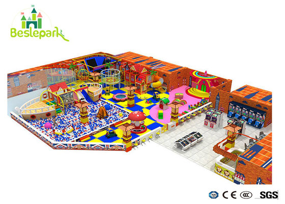 Slide Climbing Baby Indoor Playground For Amusement Park 15.86 * 7.32 * 8M