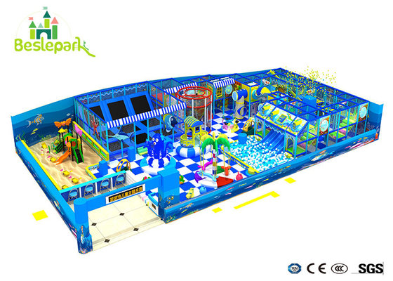 Professional Playland Baby Indoor Playground With Climb / Jump Function