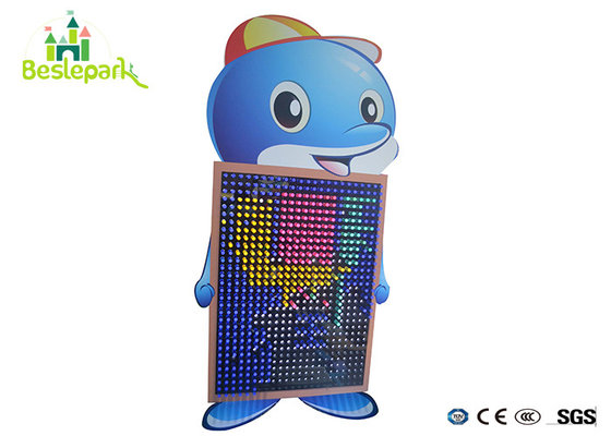 Pvc composite board Light up wall 120*60*240 with 500 pcs stick for older kids