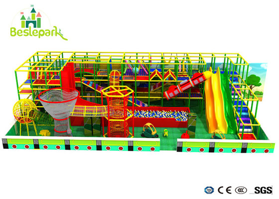 Big Slide Childrens Climbing Gym , Indoor Climbing Equipment For Toddlers