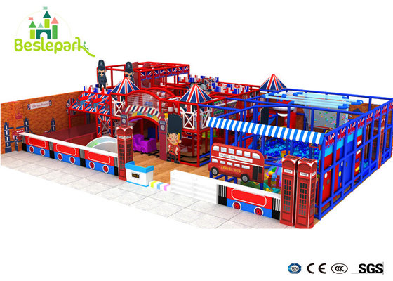 British Style indoor playground/ Baby Climbing Gym Static Resistant For Kindergartens