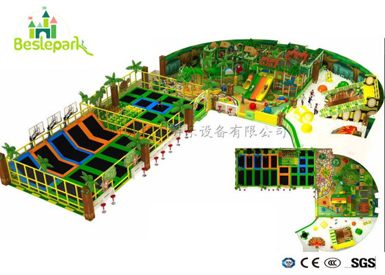 Supermarket Jungle Theme Playground Kids Climbing Plastic Soft Material