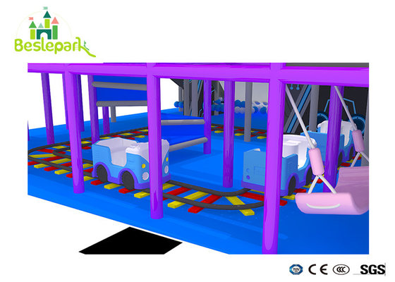 Space Theme Kids Two Layer Indoor Soft Playground Fun Place 300 * 21  * 8.0M