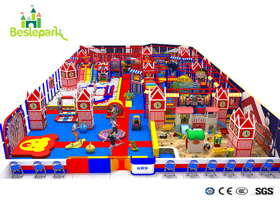 Kids Theme Playground Equipment British Style Park / Soft Play Structures