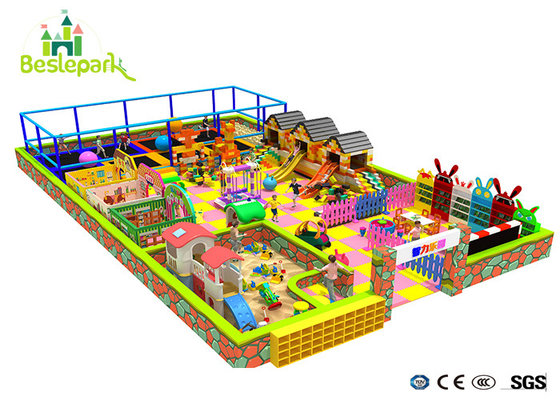 Building Block Park Kids Indoor Playground Puzzle Environmently Friendly