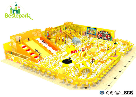Anti - static Large Indoor Playground , Million Ball Pool Baby Soft Play Equipment
