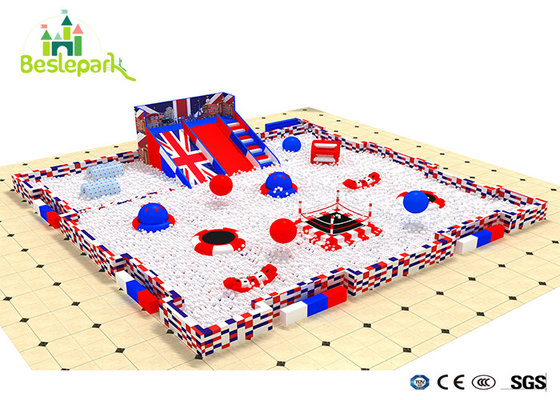 Anti - static Large Indoor Playground , Million Ball Pool Baby Soft Play Equipment
