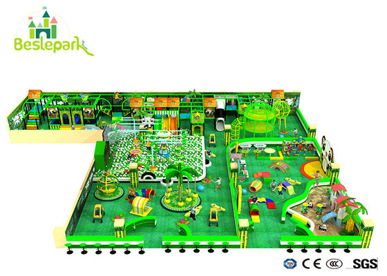 Customized Size PE Plastic Kids Indoor Play Gym For Restaurant ECO - Friendly