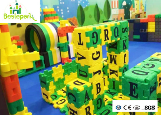 Soft Safe Amusement Kids Play Park Customized Design For 3 - 15 Years Old