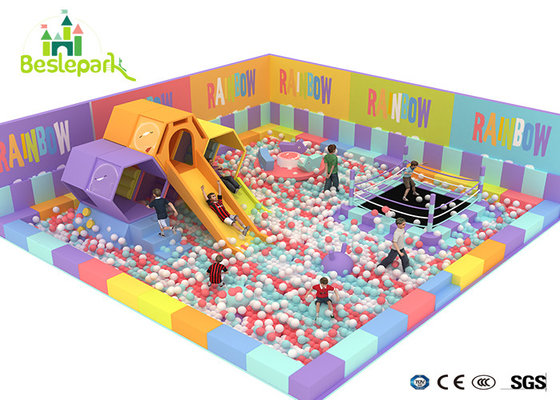Chicken Run Kids Plastic Indoor Playground With Slide Multi - Functional